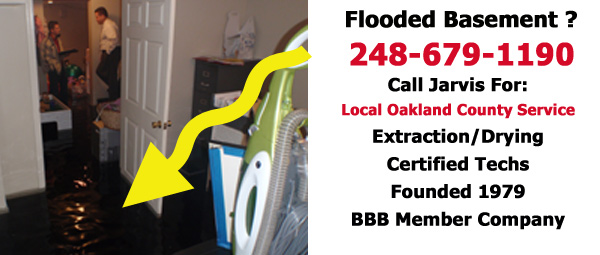 Flooded Basement Cleanup – Water Extraction – Oakland County, MI ...